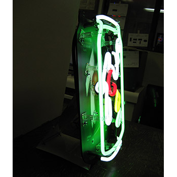 Real Photos of Custom Neon Glass Sign - Everything Neon