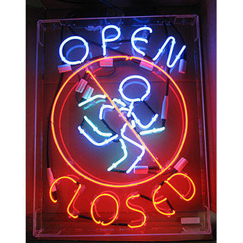 Real Photos of Custom Neon Glass Sign - Everything Neon